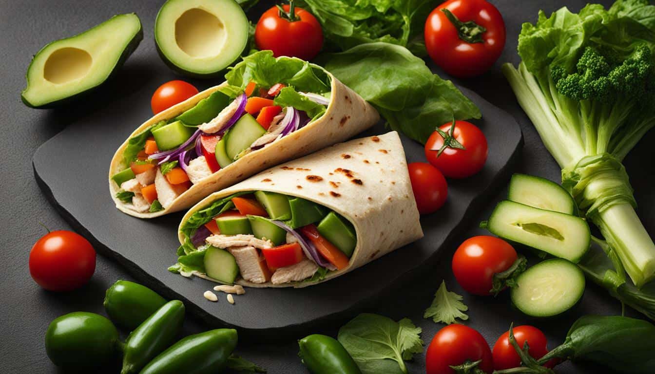 Unveiling the Calories in Chicken Wrap with Salad: A Healthy Pick!