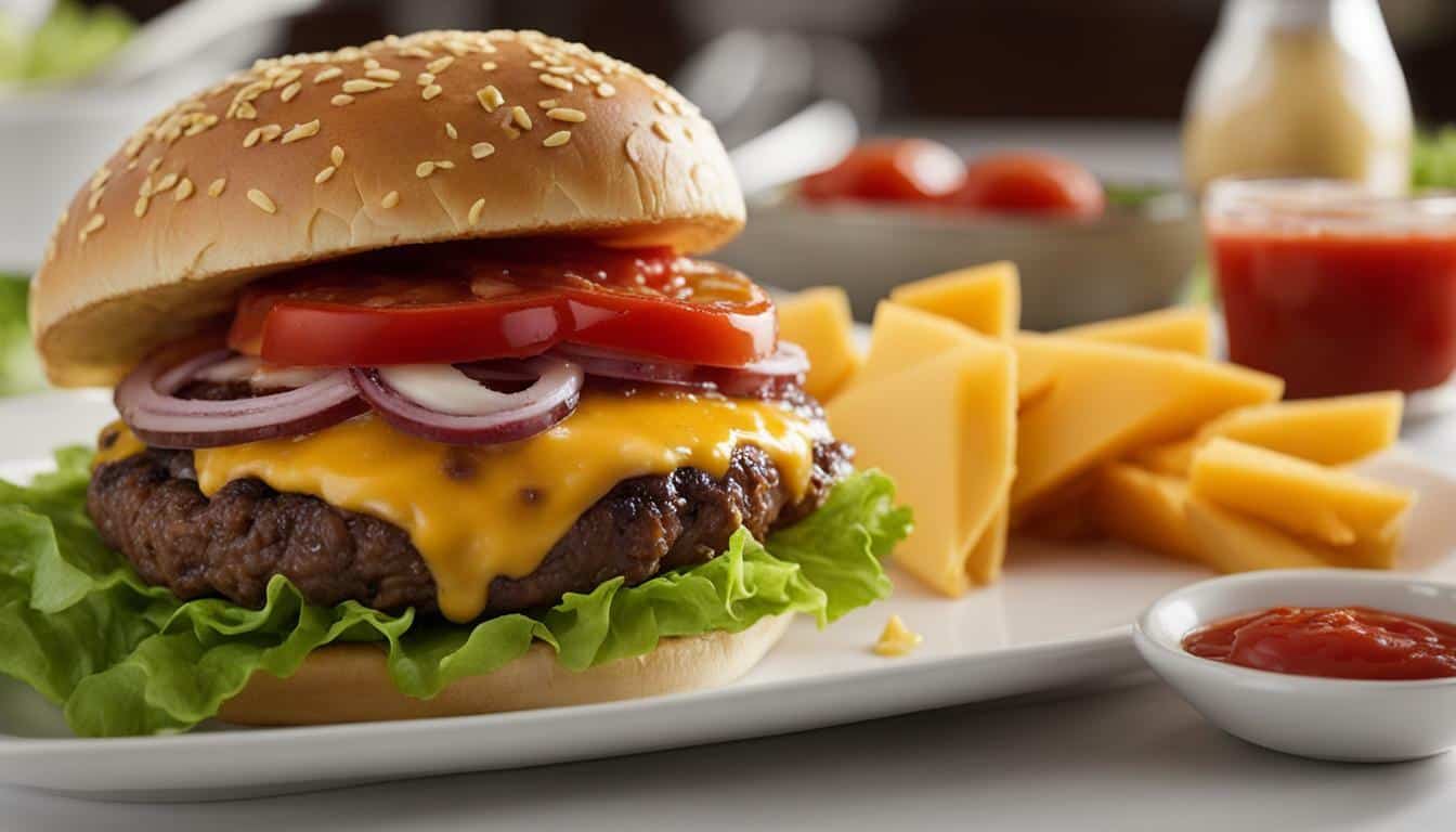 Discover the Calories in a Cheeseburger No Bun - Nutrition Facts