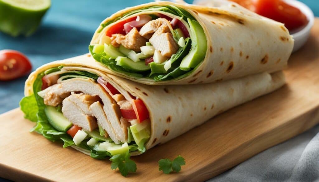 Unveiling the Calories in Chicken Wrap with Salad: A Healthy Pick!