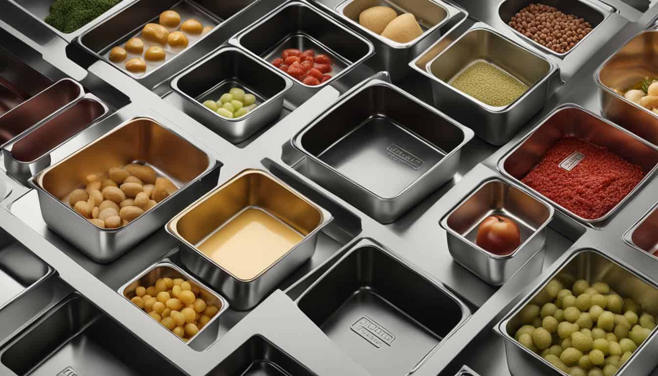 Your Ultimate Guide to Food Pan Sizes Chart