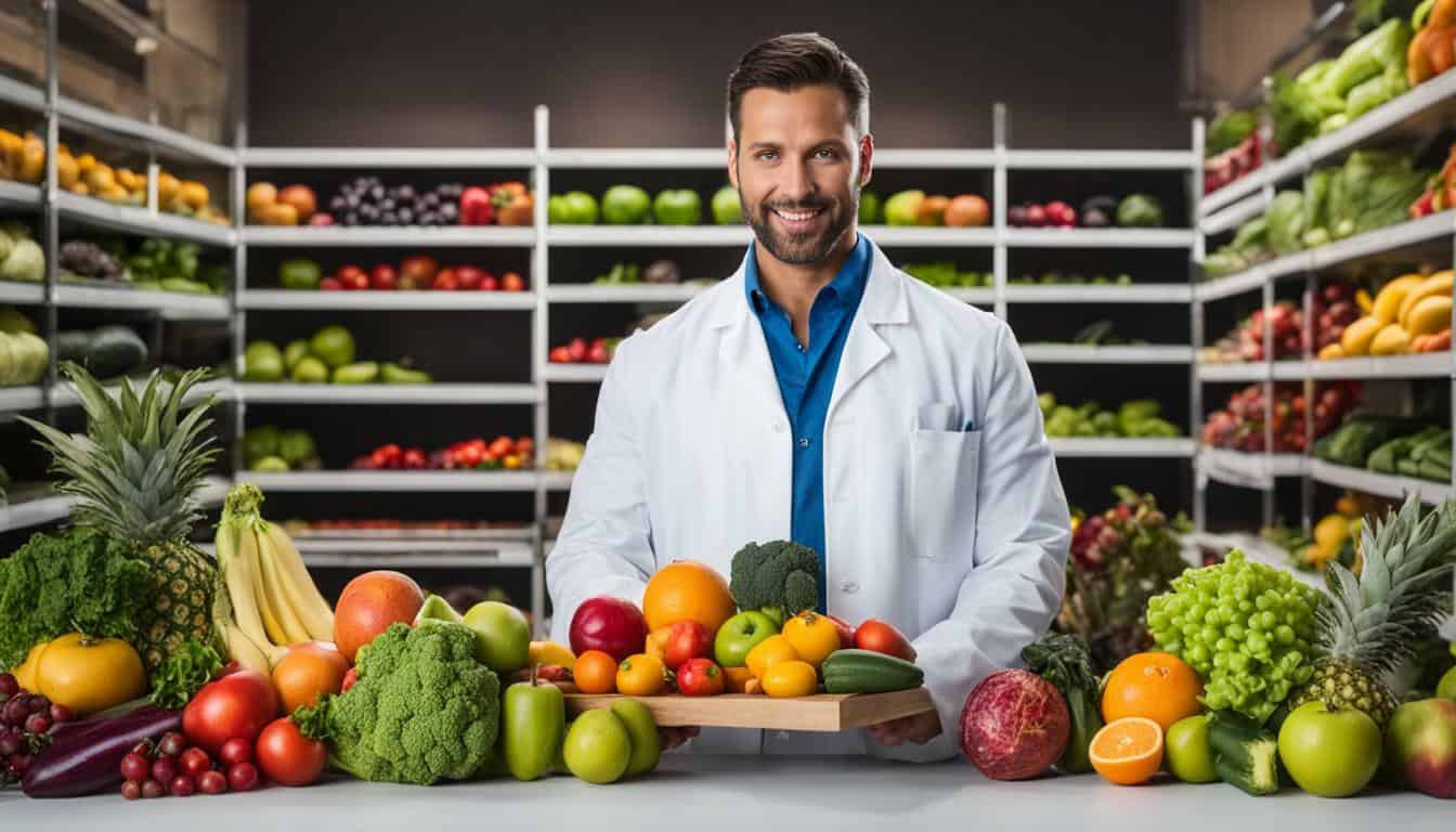 See a Nutritionist Picture Perfectly Reflecting a Healthy Lifestyle