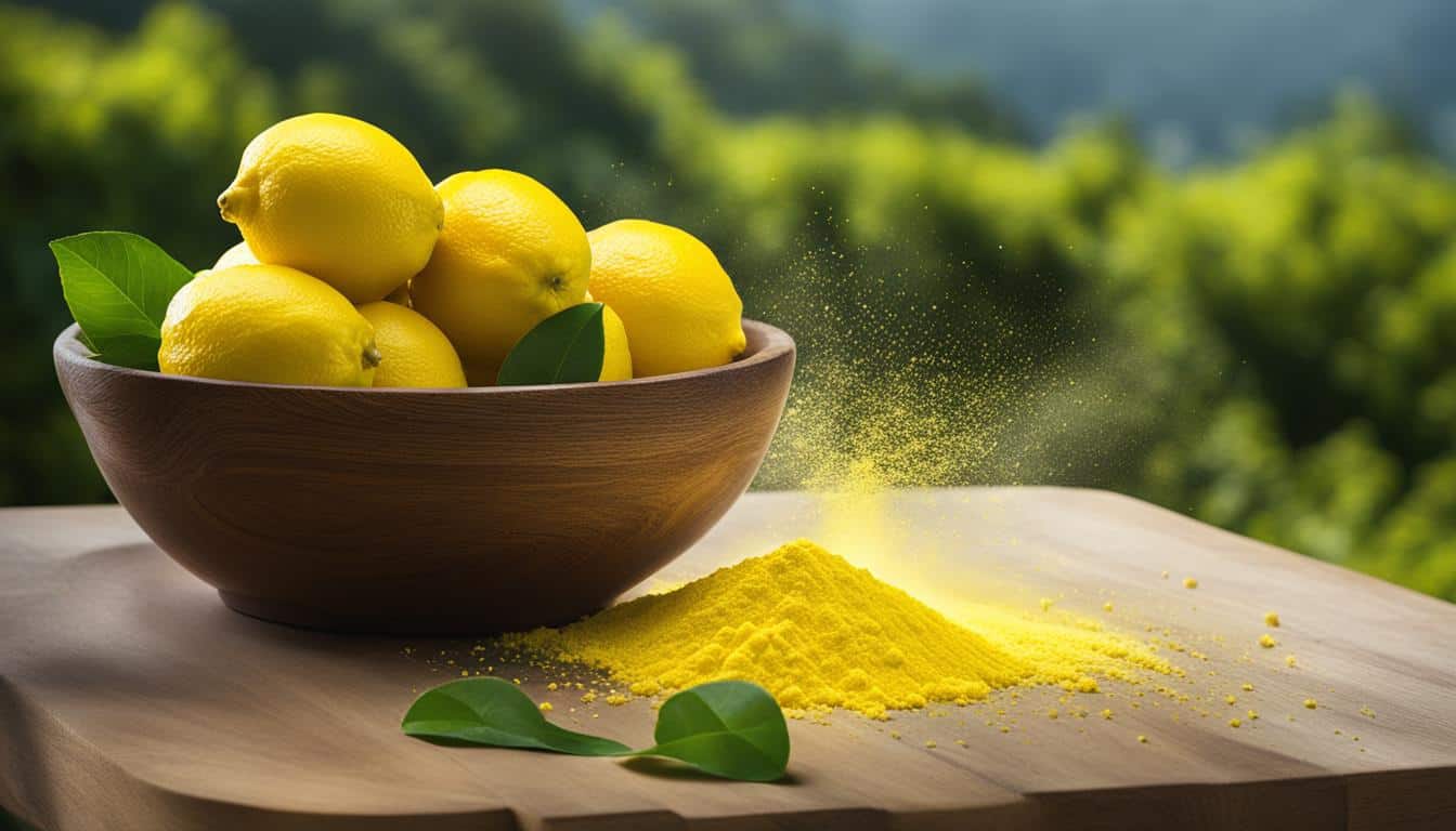 Boost Your Health with Lemon Powder Today!