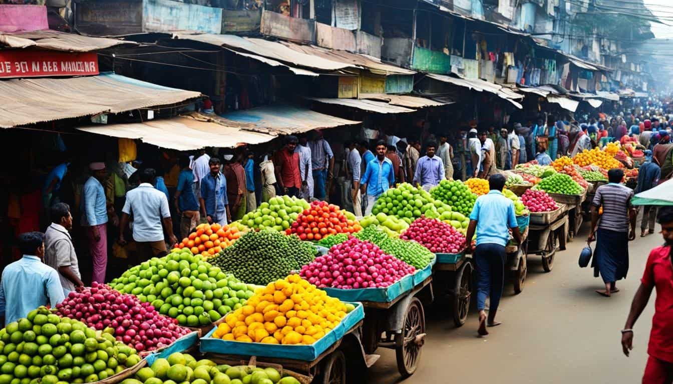 Exploring Kolkata's Biggest Fruit Market Gems