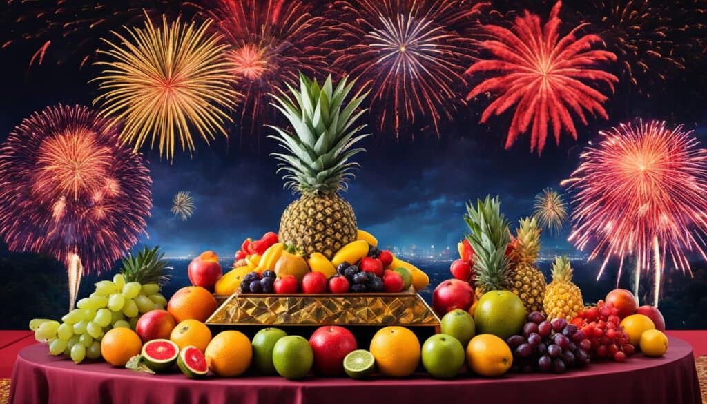 Celebrating with How Many Fruits for New Year?